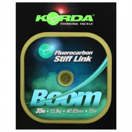 Korda Boom Fluorocarbon Stiff Link - All Sizes - Mill View Fishing Tackle