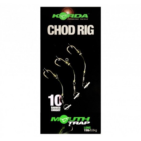Korda Ready Tied Chod Rigs - All Sizes & Lengths - Mill View Fishing Tackle