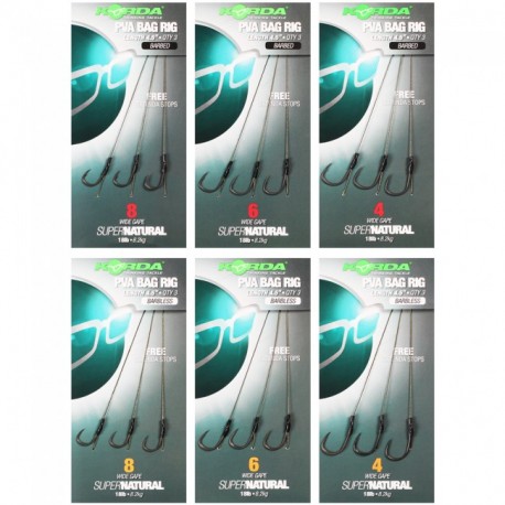 Korda Ready Tied Solidz PVA Bag Rigs - All Sizes - Mill View Fishing Tackle