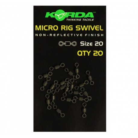 Korda Micro Rig Swivels - Mill View Fishing Tackle